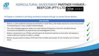 Sv capital presentation | PPT