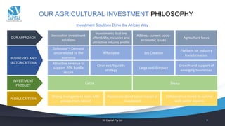 Sv capital presentation | PPT