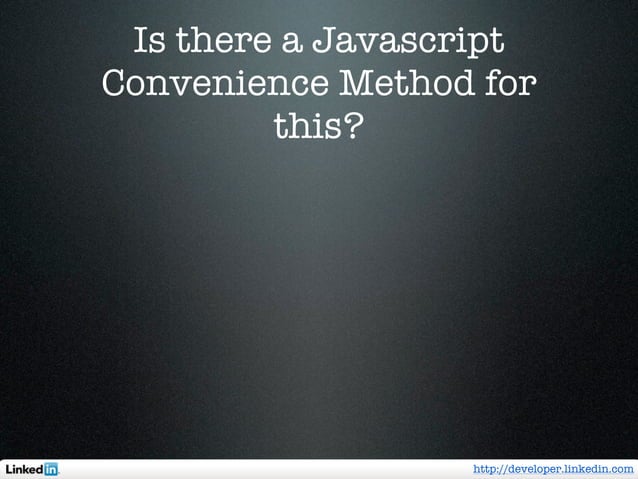 Creating Professional Applications with the LinkedIn API | PPT