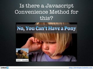 Creating Professional Applications with the LinkedIn API | PPT