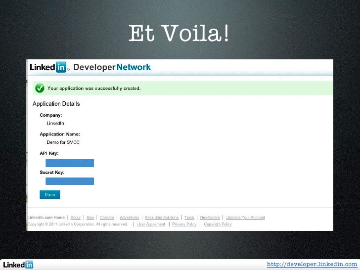 Creating Professional Applications With The Linkedin Api