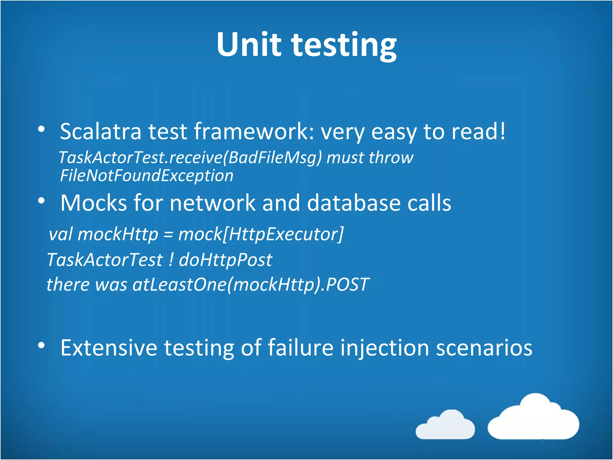 Building large scale, job processing systems with Scala Akka Actor ...