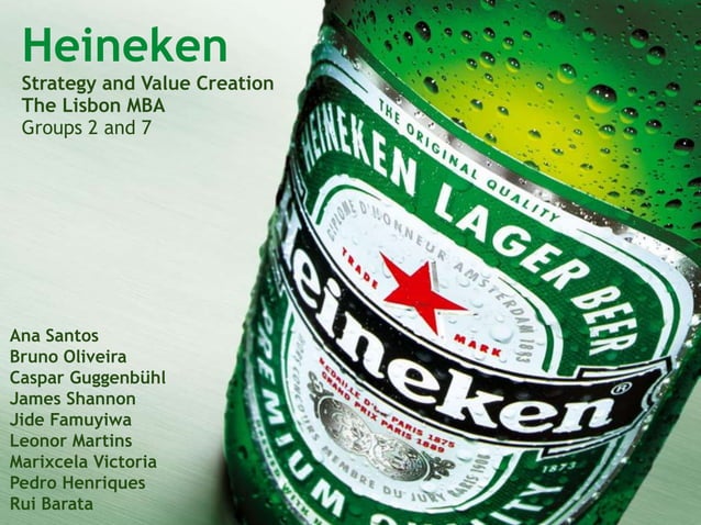 Heineken Strategy Analysis and Discussion | PPTX