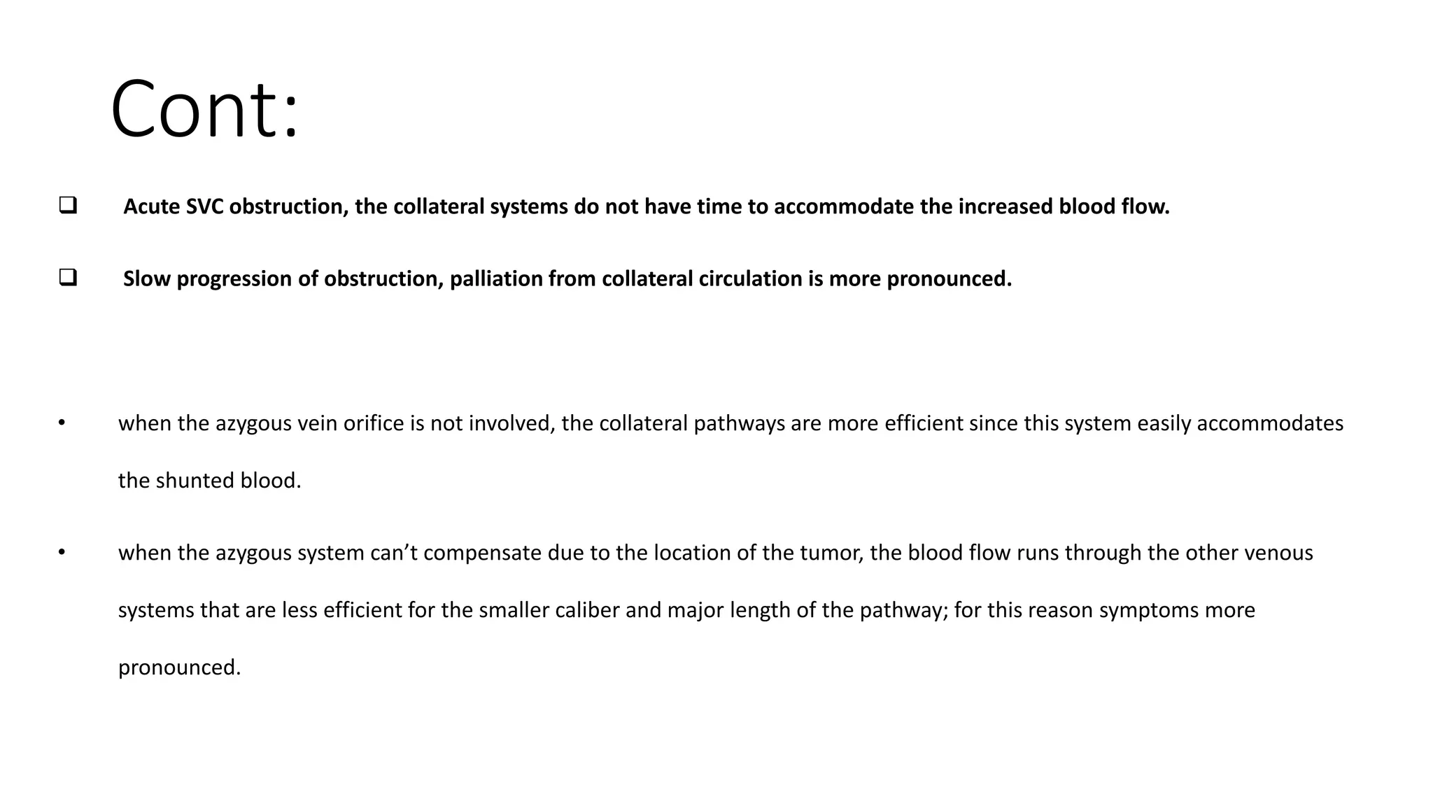 supra vena cava obstruction (SVCO) | PPTX