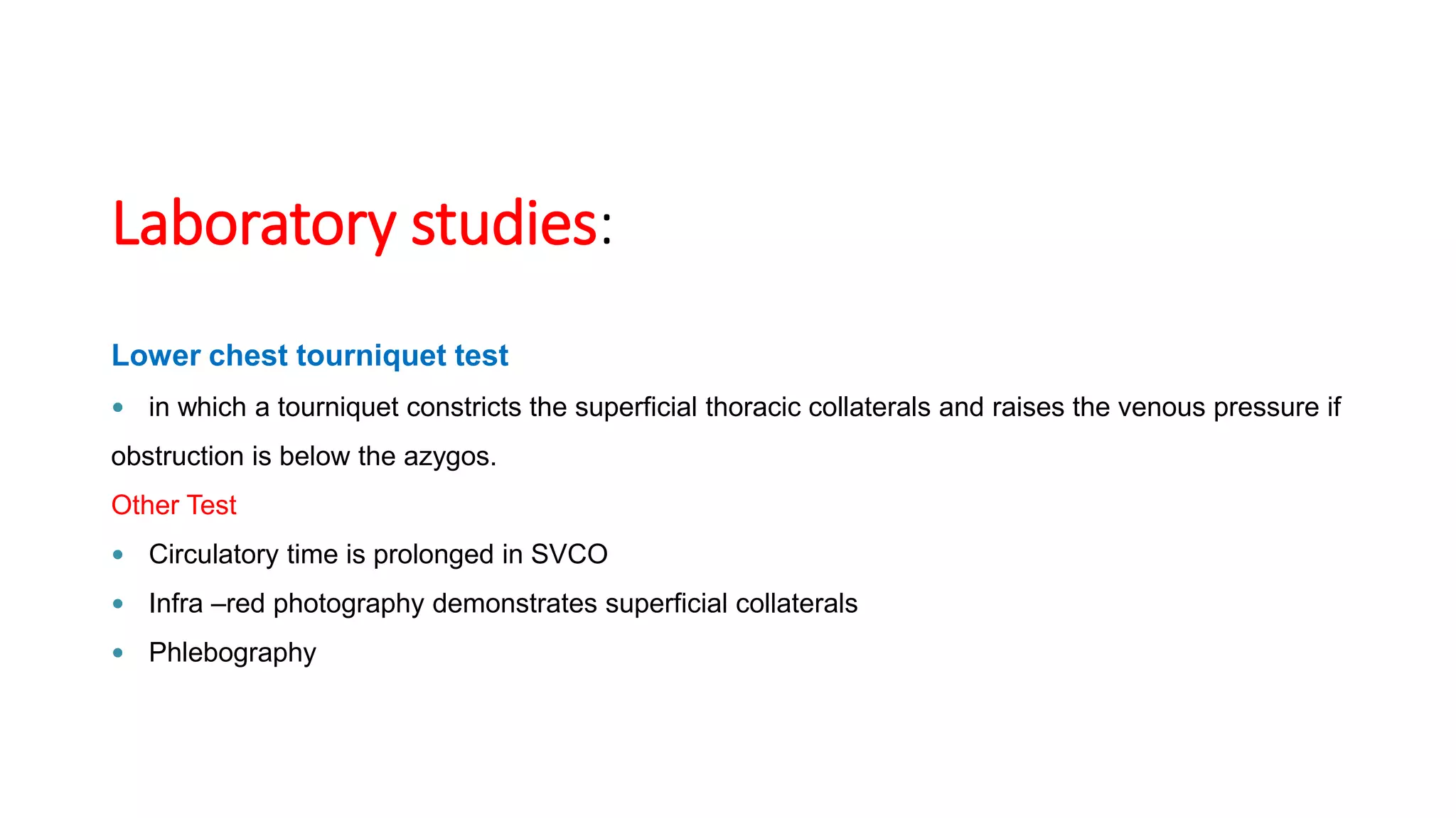supra vena cava obstruction (SVCO) | PPTX