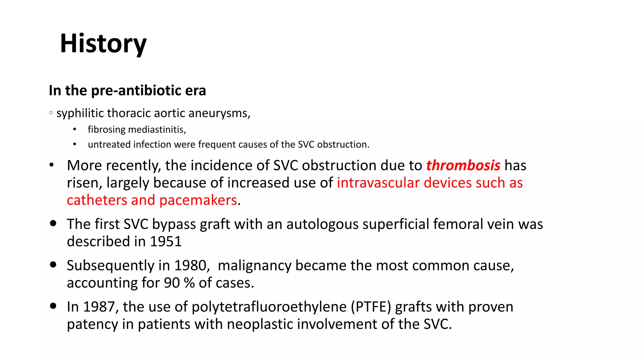 supra vena cava obstruction (SVCO) | PPTX