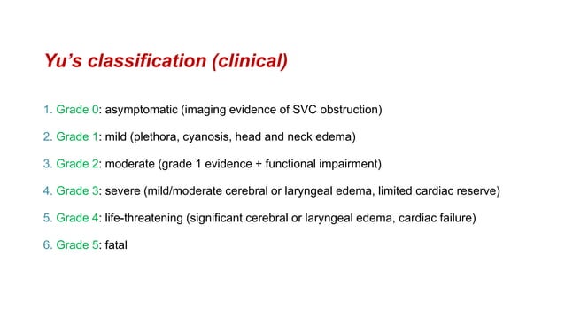 supra vena cava obstruction (SVCO) | PPTX