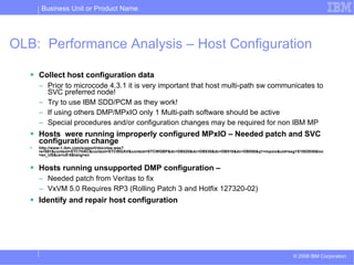 IBM SAN Volume Controller Performance Analysis | PPT