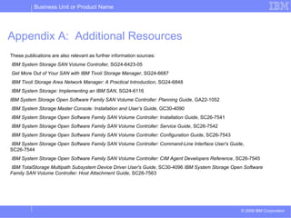 IBM SAN Volume Controller Performance Analysis | PPT