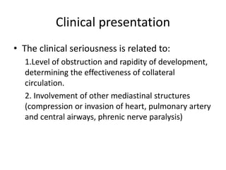 Superior Vena Cava Syndrome Collateral Circulation