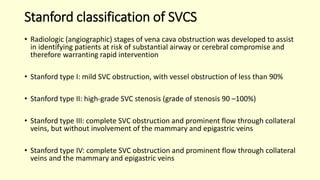 SVC syndrome - a surgical perspective | PPTX