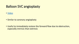 SVC syndrome - a surgical perspective | PPTX