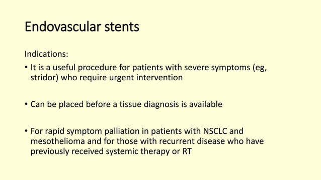 SVC syndrome - a surgical perspective | PPT
