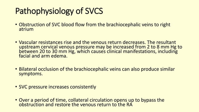 SVC syndrome - a surgical perspective | PPT