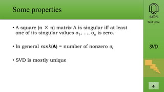 Svd | PPTX