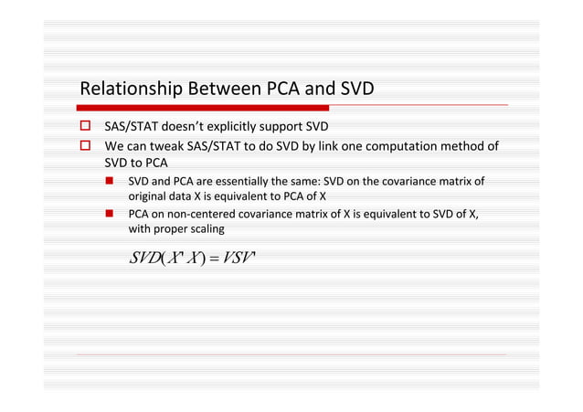 Svd filtered temporal usage clustering | PPT