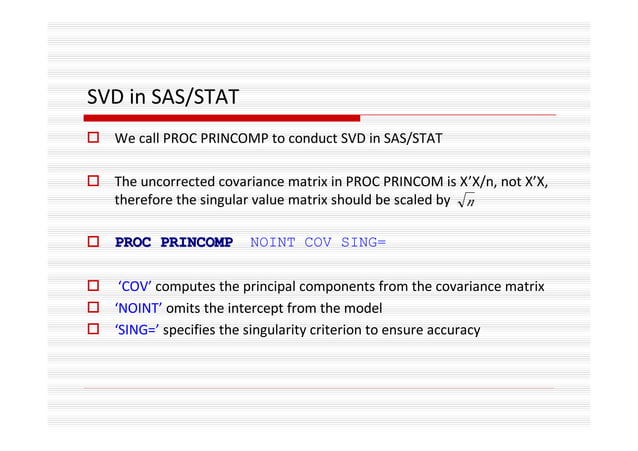 Svd filtered temporal usage clustering | PPT
