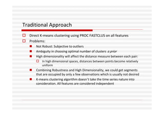 Svd filtered temporal usage clustering | PPT