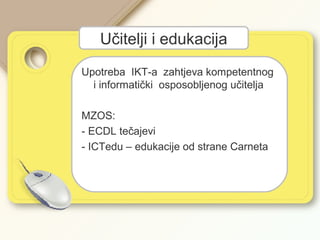 IKT, Web 2.0 alati, edukacija | PPT