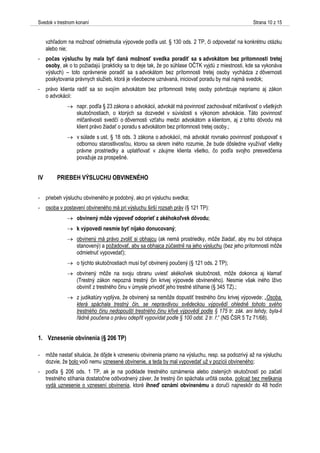 Postavenie svedka v trestnom práve | PDF