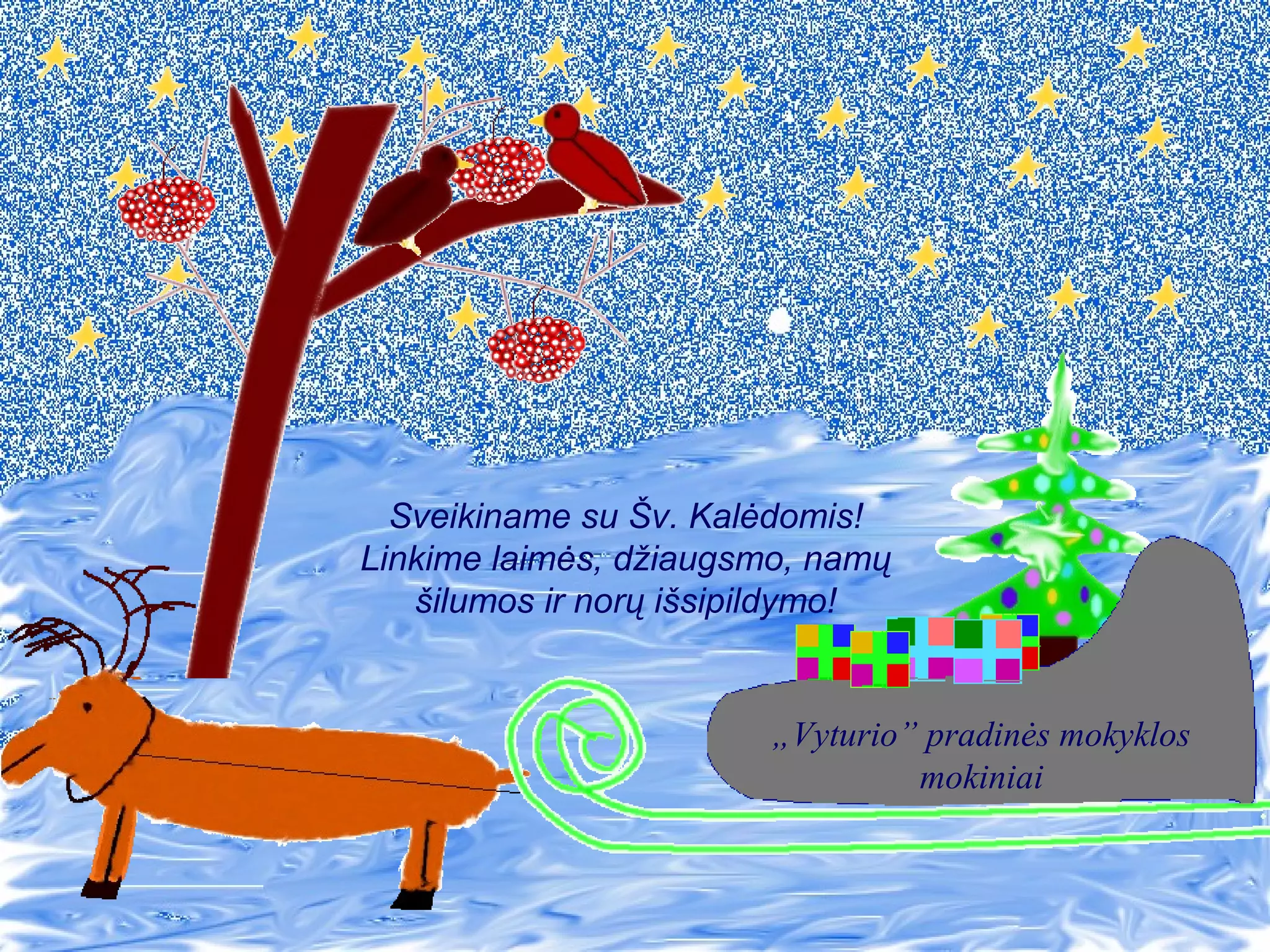 Kalėdinis sveikinimas | PPT