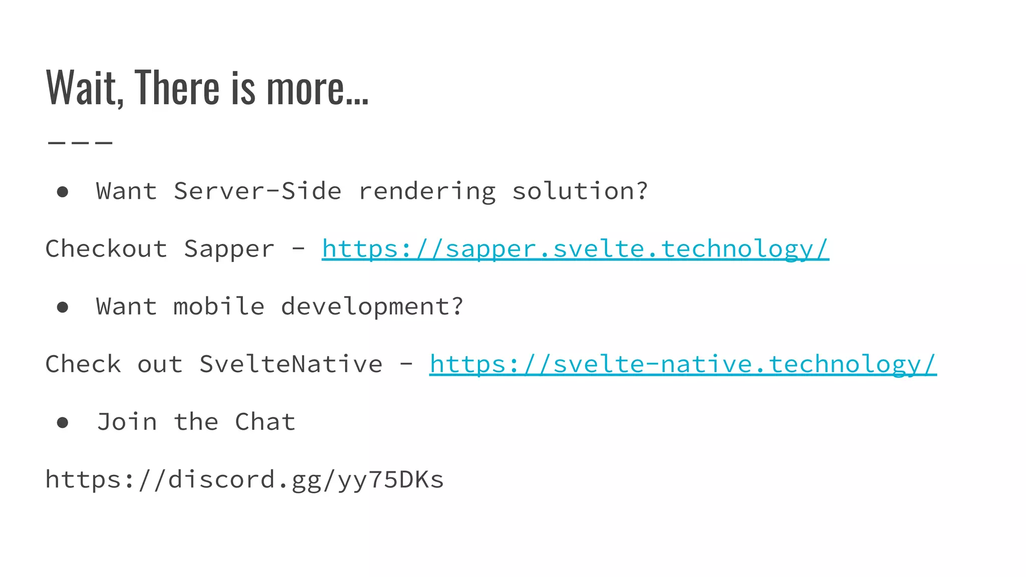Svelte the future of frontend development | PPT