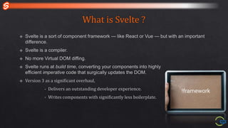 Svelte | PPTX | Web Development | Internet