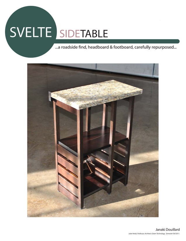 Svelte side table | PDF | Free Download