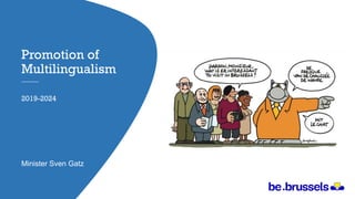 Presentation of the vision text on Multilingualism in Brussels | PPT