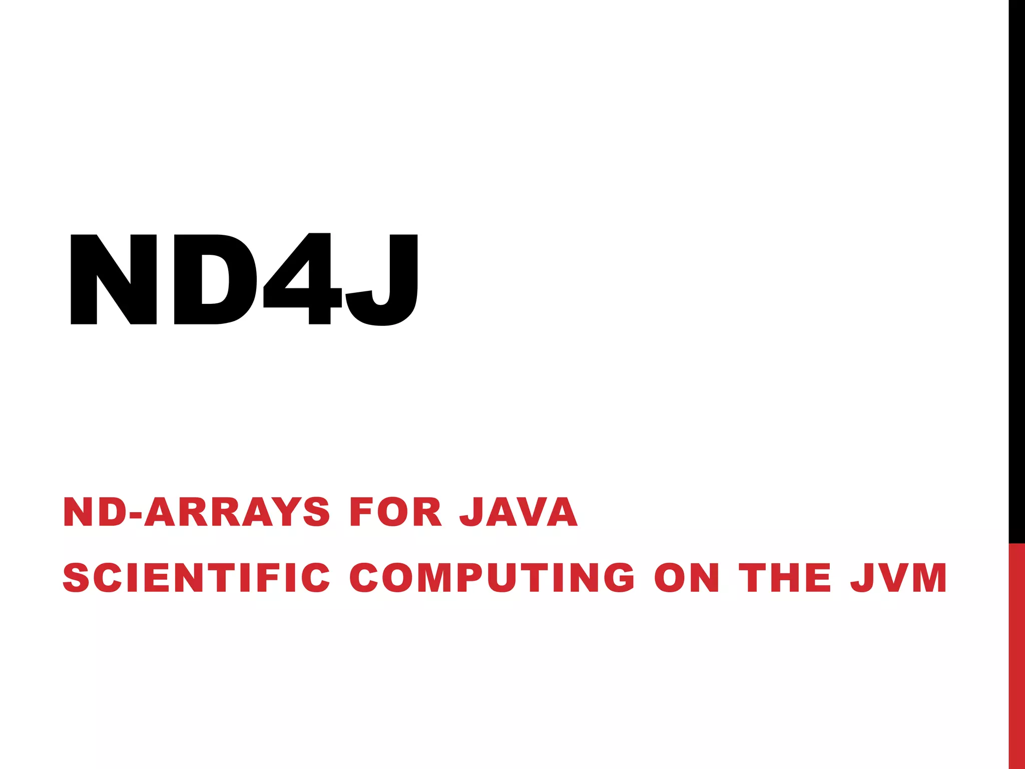 Nd4 j slides | PPTX | Programming Languages | Computing