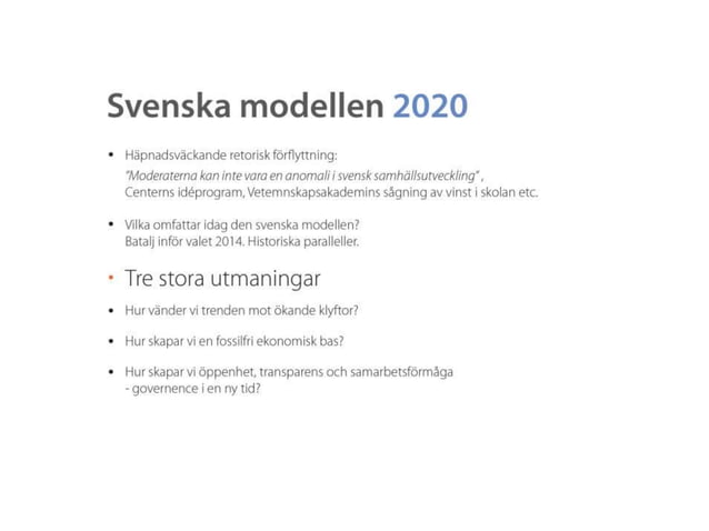 Svenska modellen 2020 ver3 | PPT