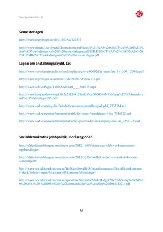 Sverige kan bättre! | PDF