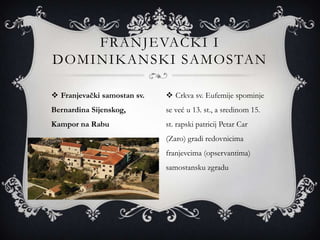 Sveti franjo asiški i sv | PPTX