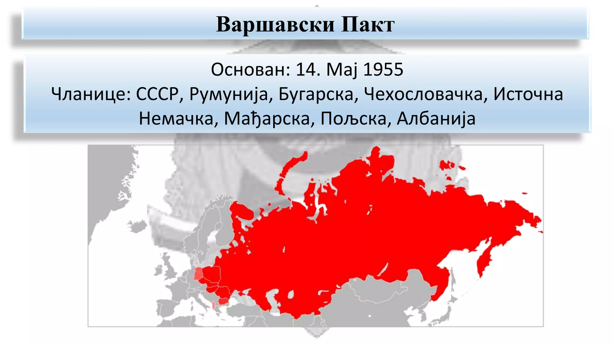 Svet i jugoslavija posle drugog svetskog rata | PPTX