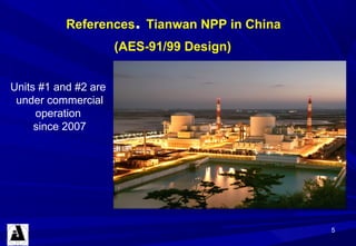 Key Features of MIR.1200 (AES-2006) design and current stage of Leningrad NPP-2 construction | PPT