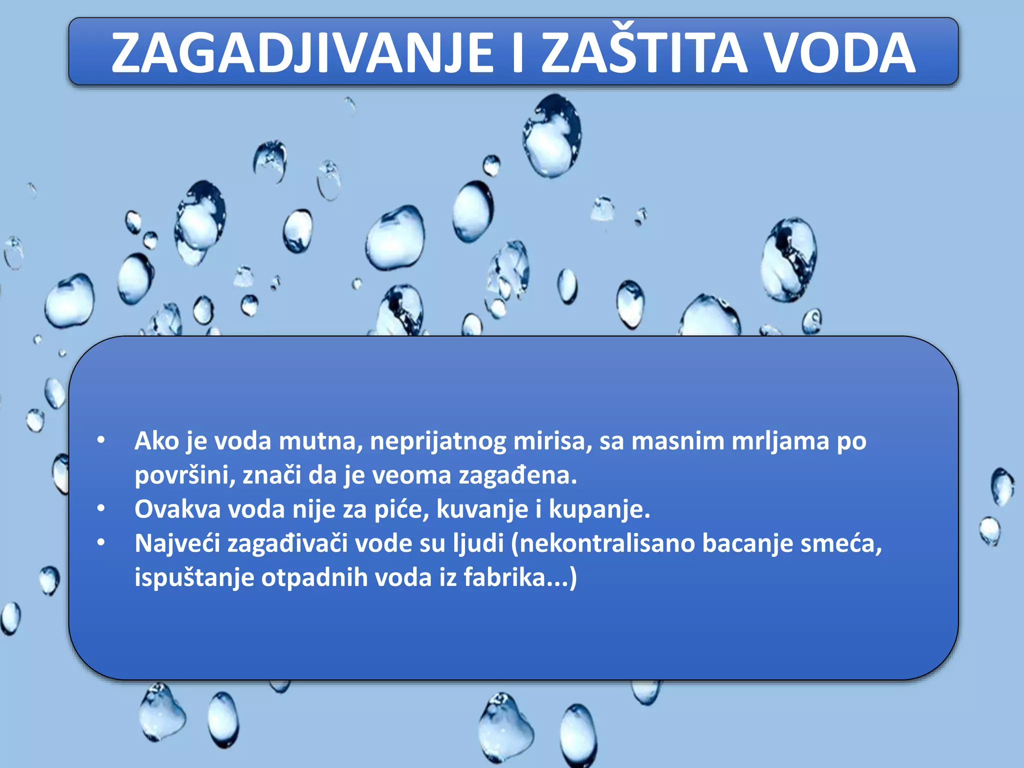 Svetski dan voda | PPTX