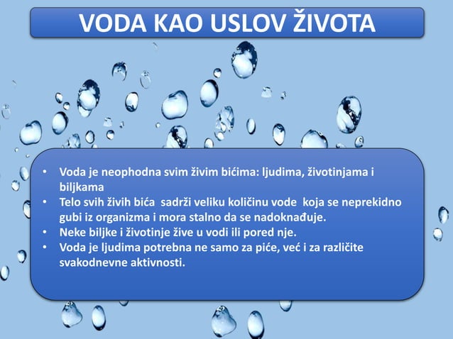 Svetski dan voda | PPTX
