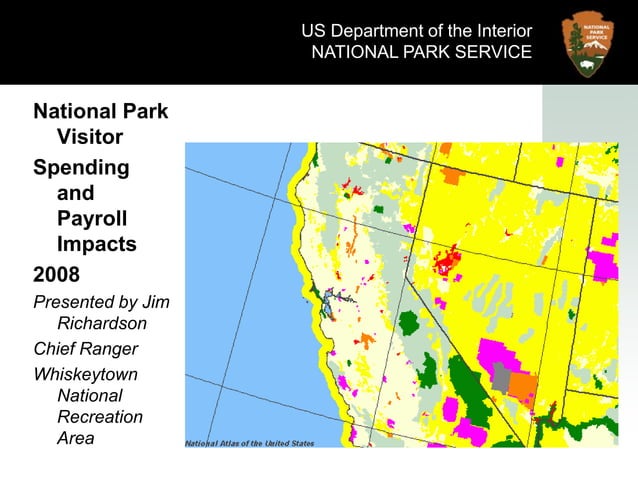 National Park Visitor Spending and Payroll Impacts 2008 | PPSX