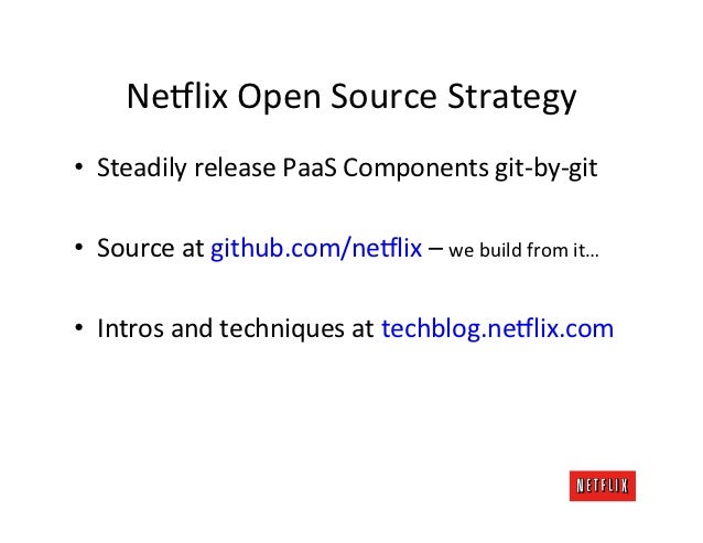 The Netflix Open Source Platform