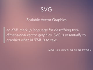 WordCamp Birmingham - Dynamic SVGs with WordPress | PPT