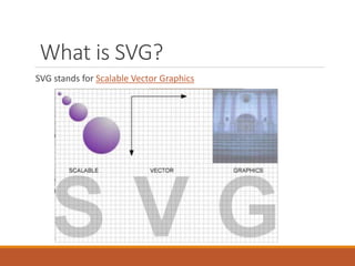 SVG - Scalable Vector Graphic | PPT