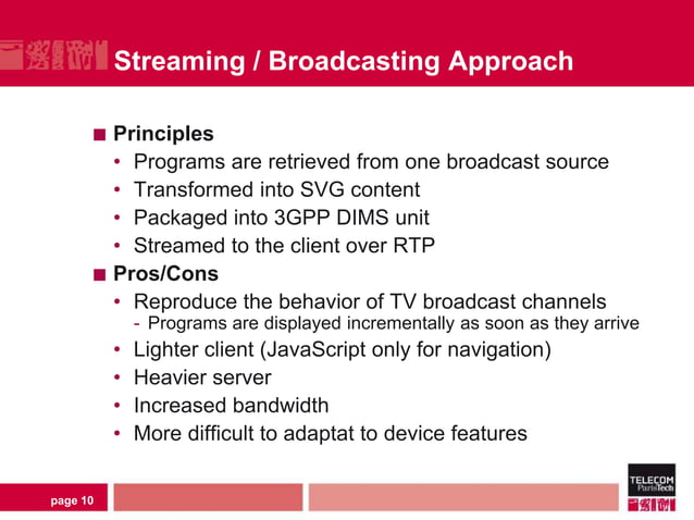 Electronic Program Guides using SVG | PPT