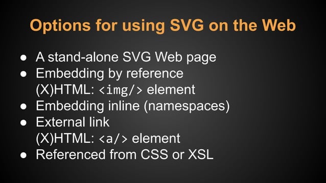 SVG - Scalable Vector Graphics | PDF