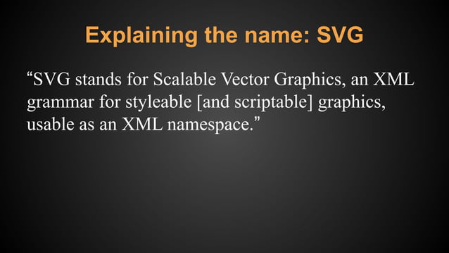 SVG - Scalable Vector Graphics | PDF