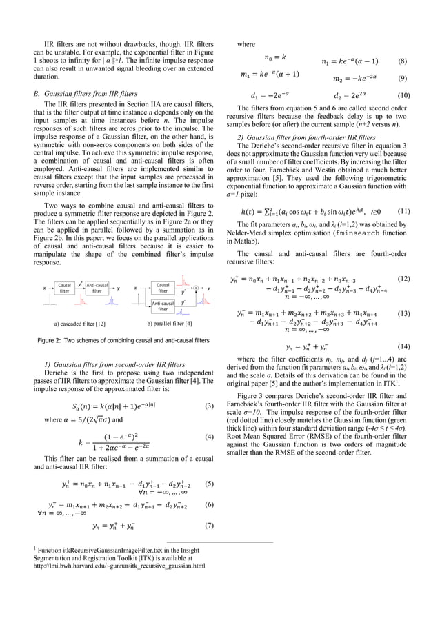Asymmetric recursive Gaussian filtering for space-variant artificial bokeh | PDF | Photo Editing ...