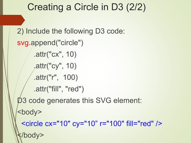 SVG, CSS3, and D3 for Beginners | PPTX