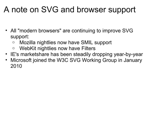 Svg Overview And Js Libraries | PPT