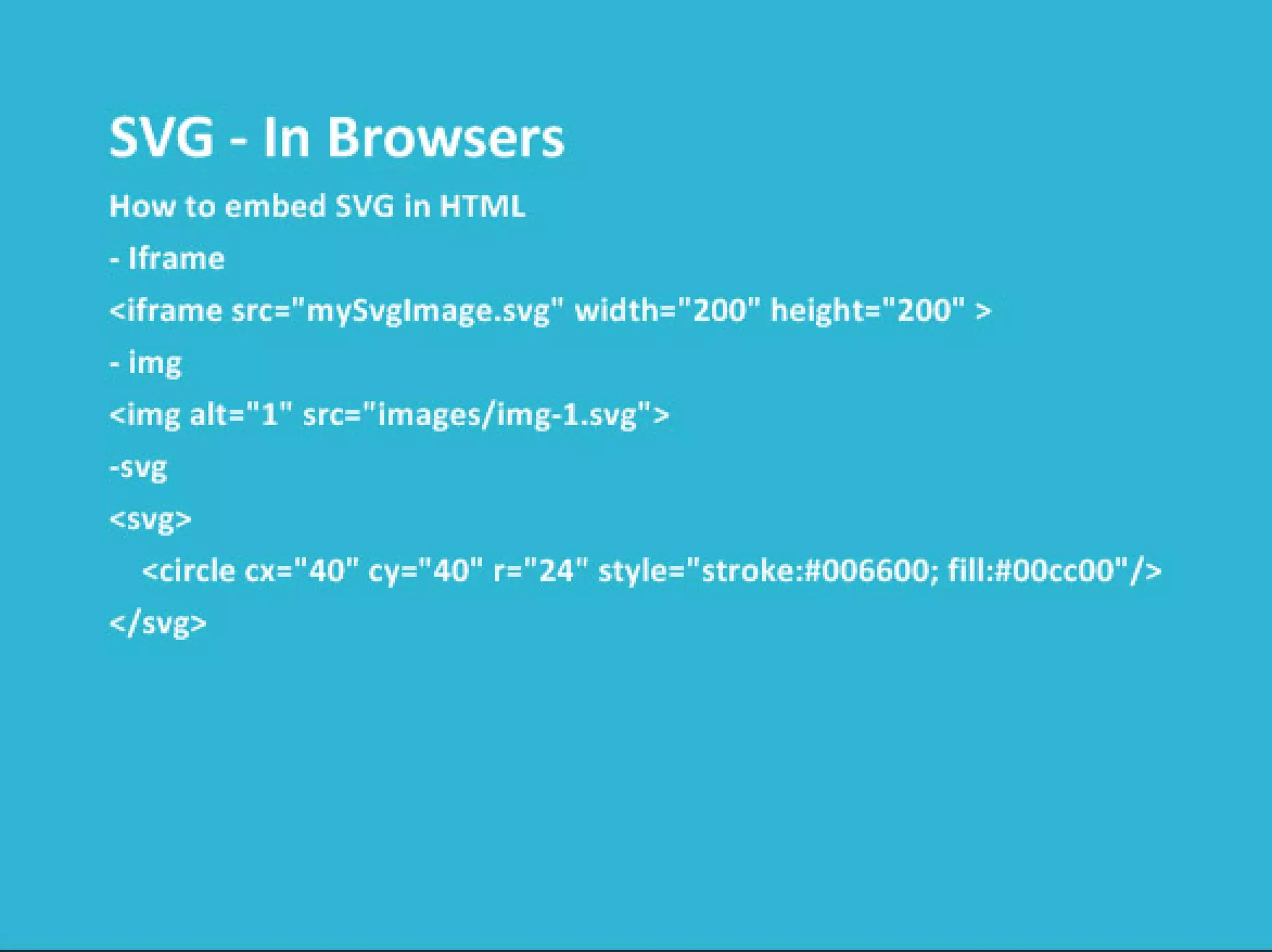 SVG [Scalable Vector Graphics] | PDF