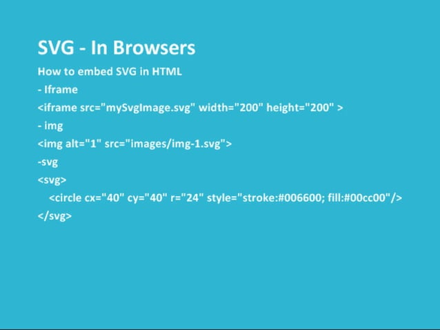 SVG [Scalable Vector Graphics] | PDF | Web Design and HTML | Internet