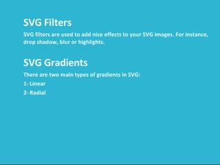 SVG [Scalable Vector Graphics] | PDF | Web Design and HTML | Internet